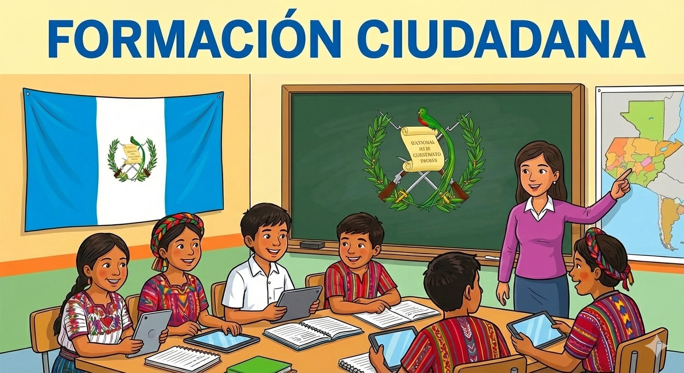 Carátulas de Formación Ciudadana en Guatemala | CNB 2026