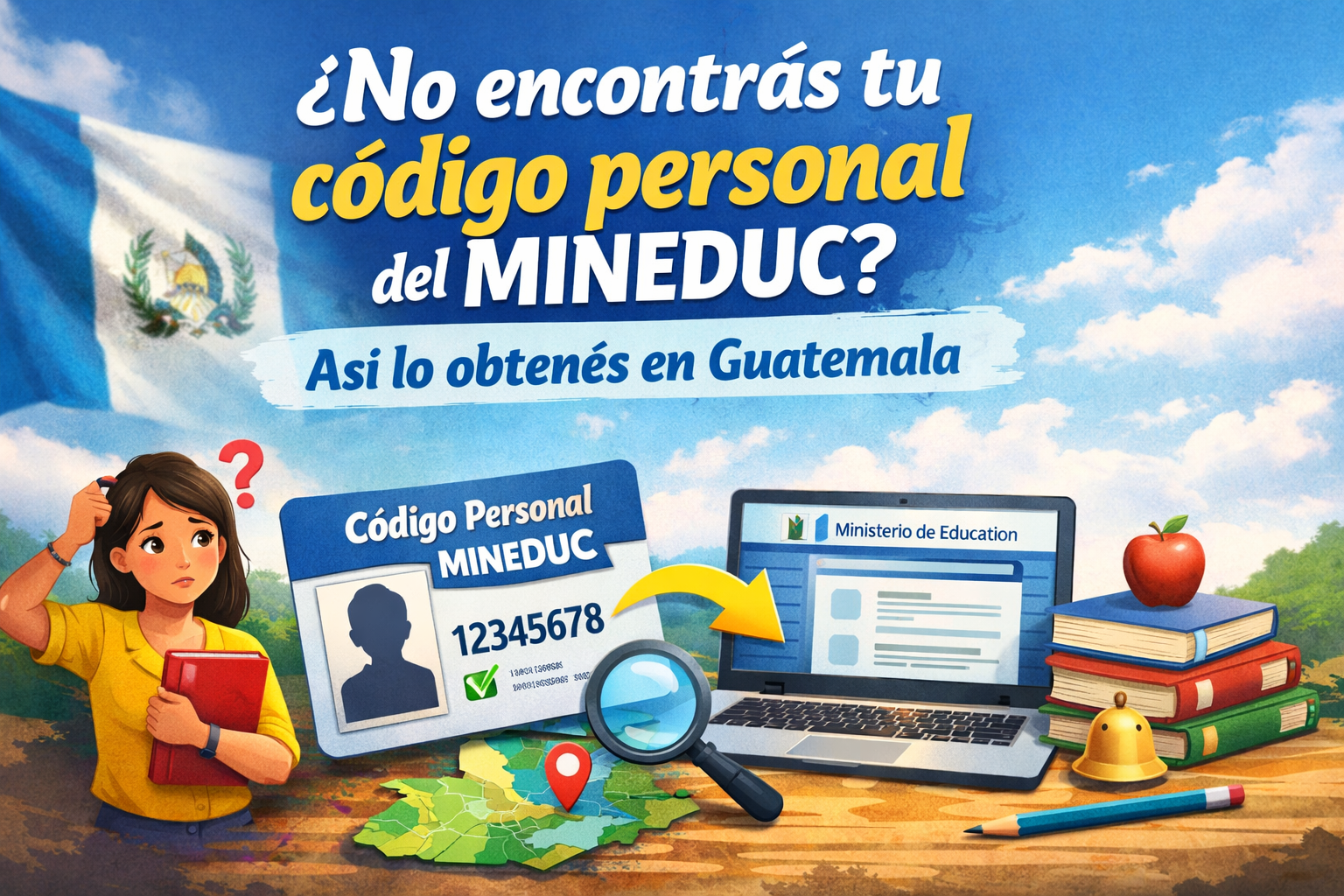 Cómo obtener el código personal del MINEDUC en Guatemala