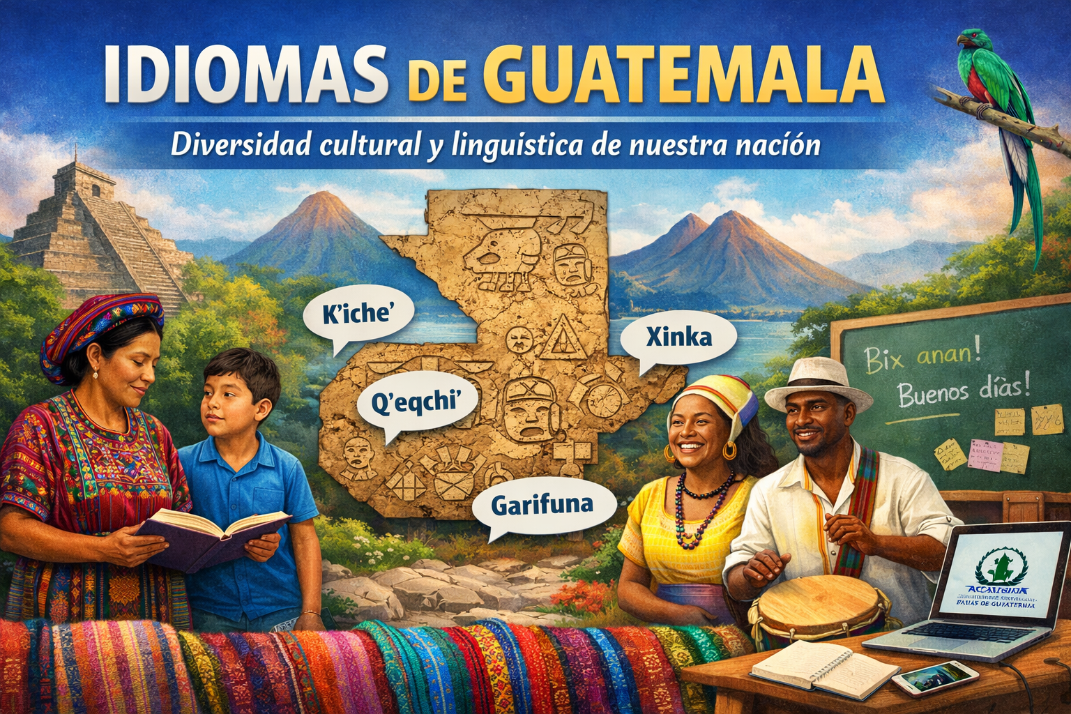 Idiomas de Guatemala: dónde se hablan y cómo aprenderlos