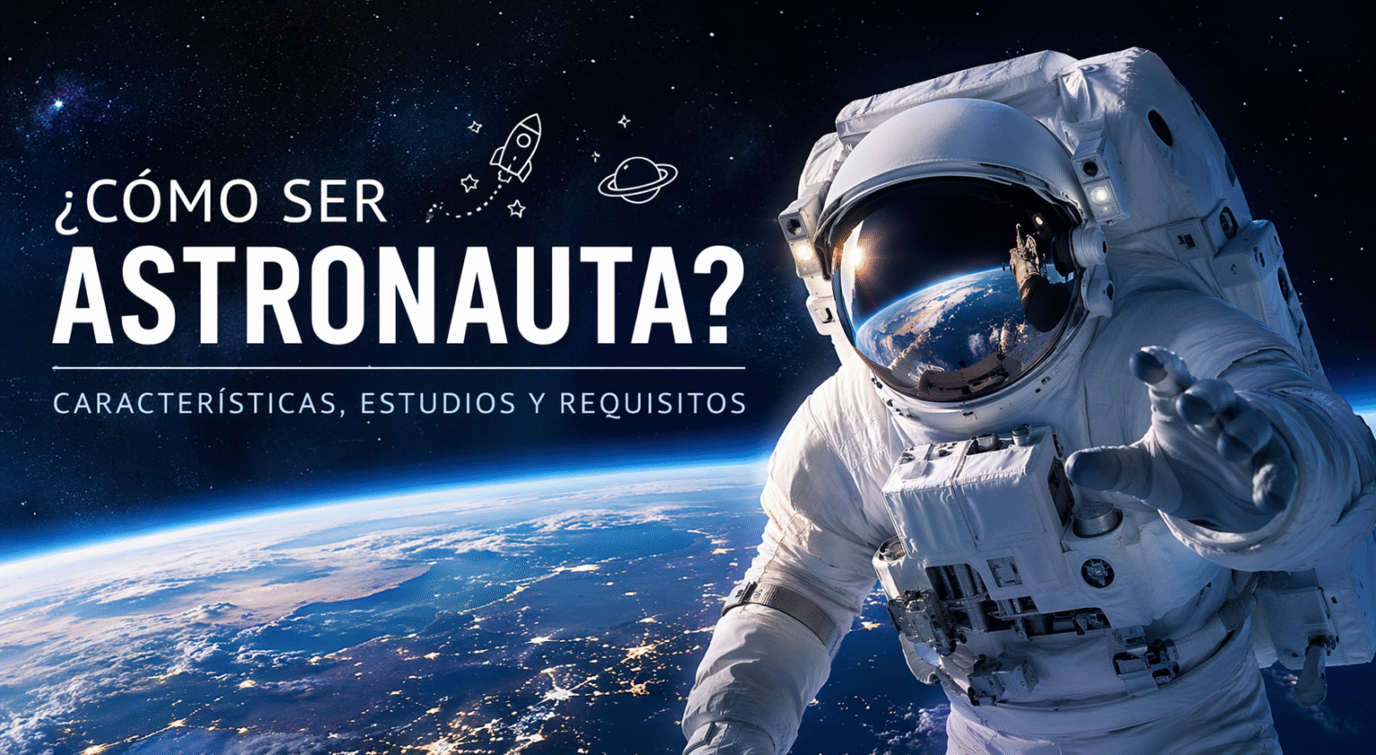 Qué características debe tener un astronauta en 2026